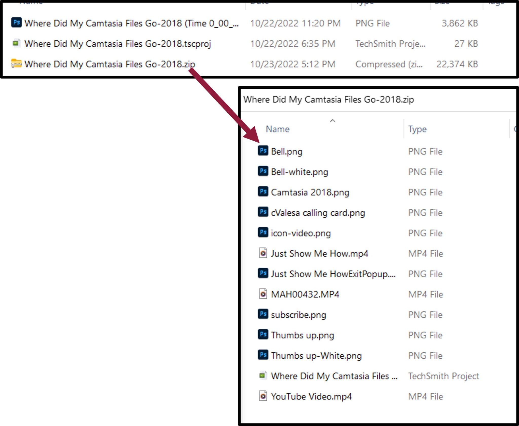 Where Did My Camtasia Files Go? - cValesa
